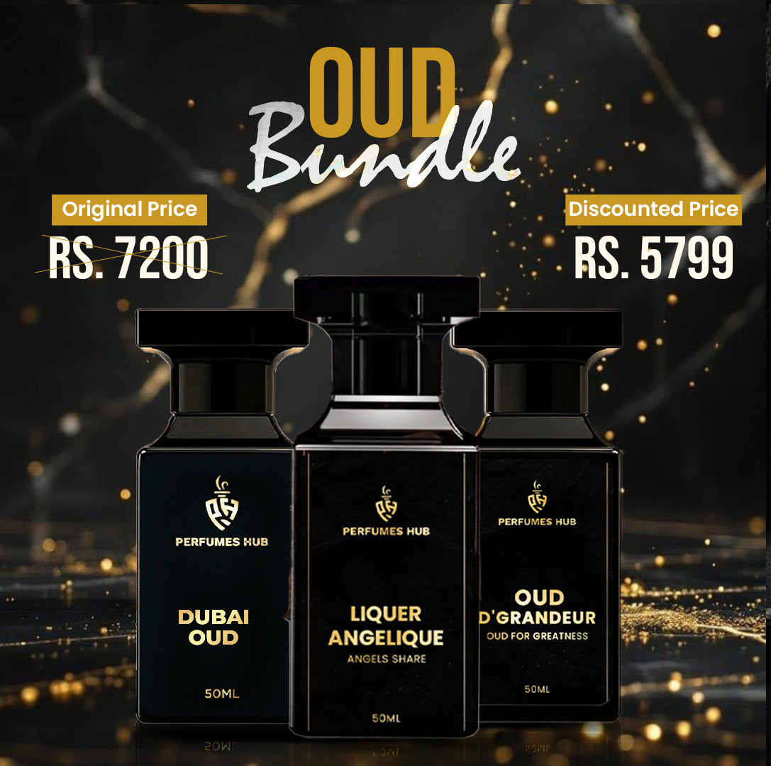 Oud Bundle – Dubai Oud | Liquor Angelique | Oud D’Grandeur | 3 x 50ml